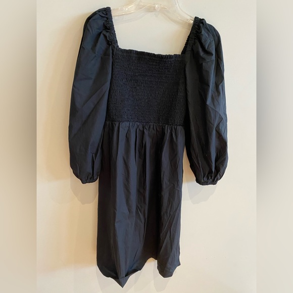 J. Crew | Dresses | Cotton Spring Dress Brand New With Puffy Sleeves ...